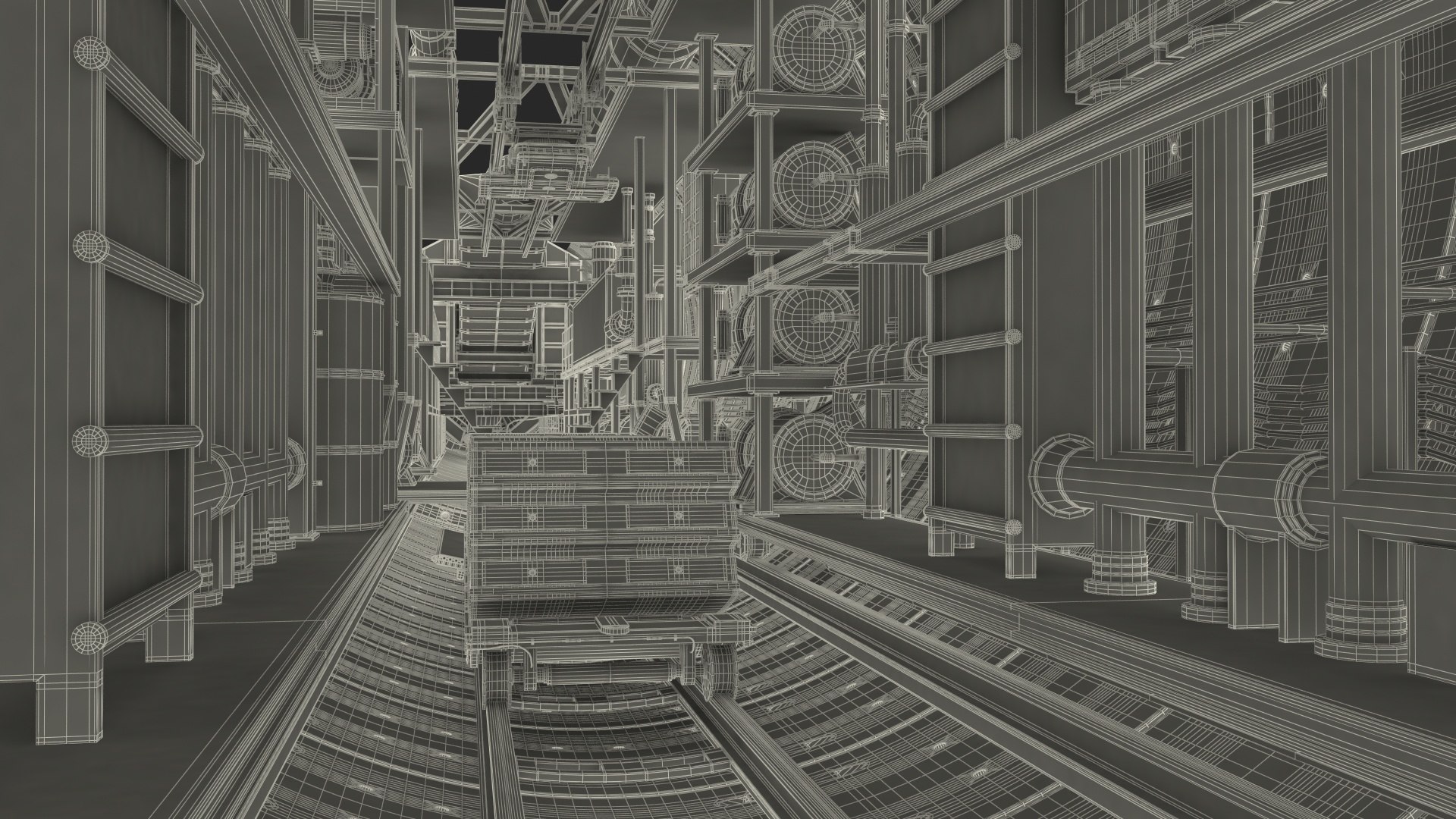 3D nora tunnel boring machine - TurboSquid 1436204