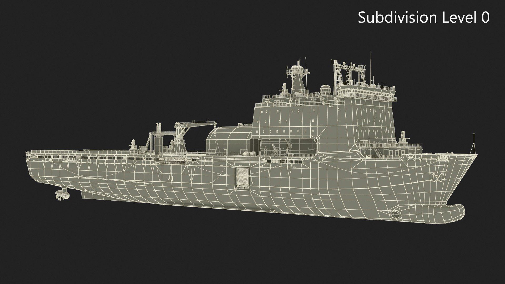 Combat Landing Vessel Model - TurboSquid 2396484