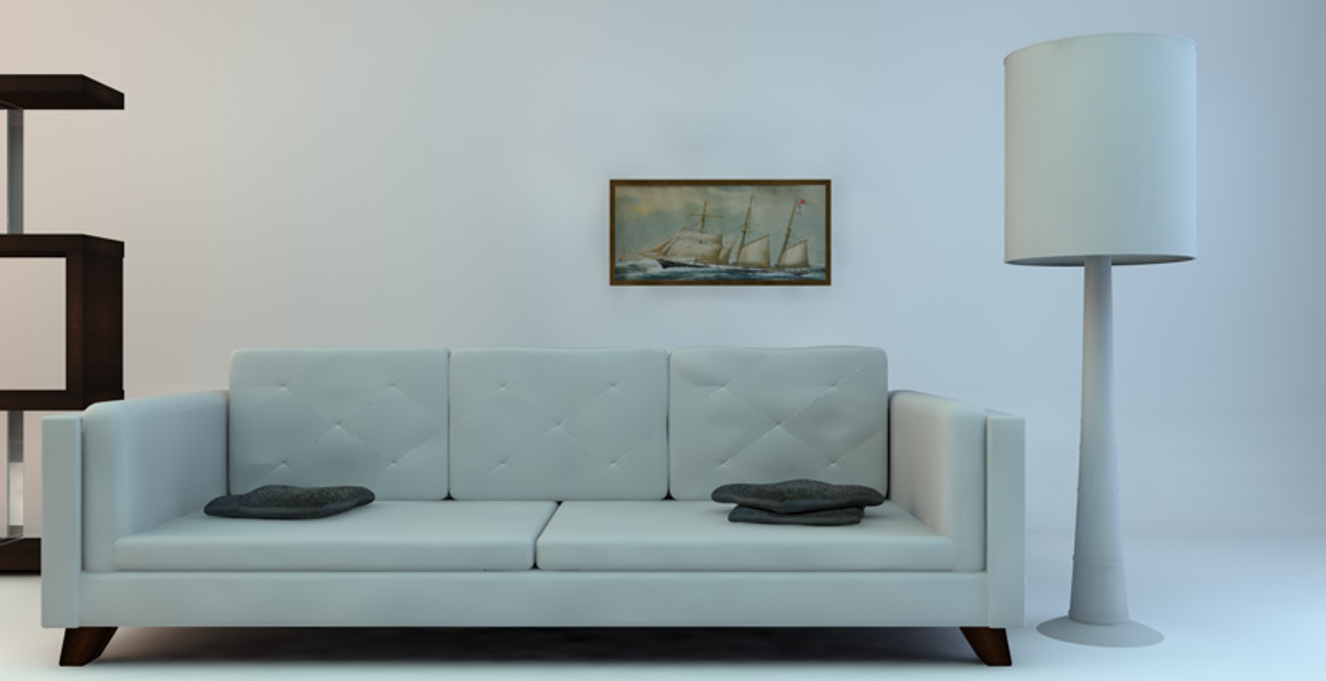 Simple Room 3d Model