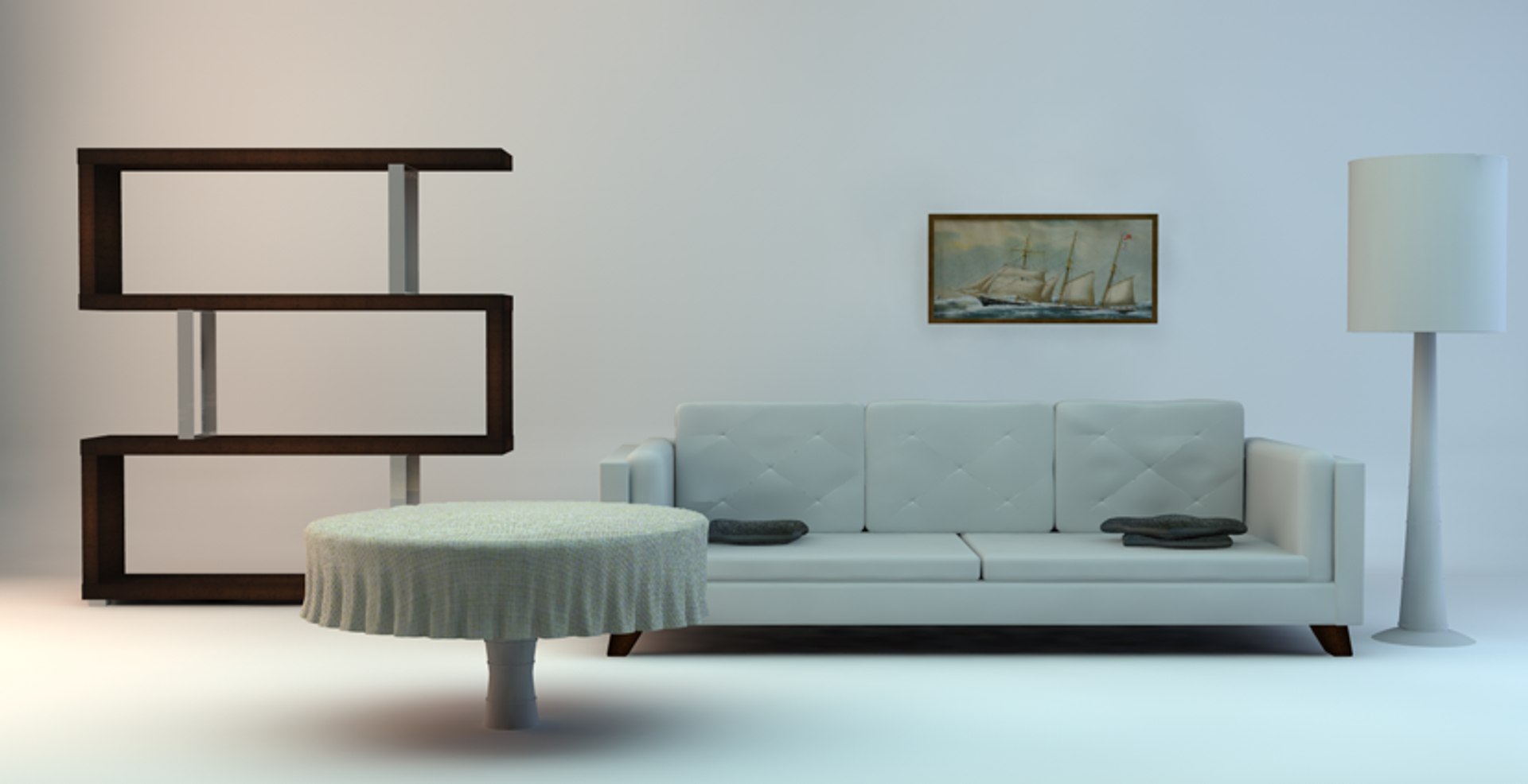 Simple Room 3d Model