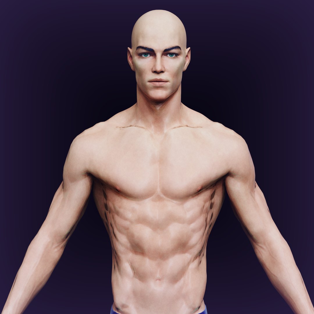 Transhumanist Realistic Low Poly 3D Model - TurboSquid 2260367