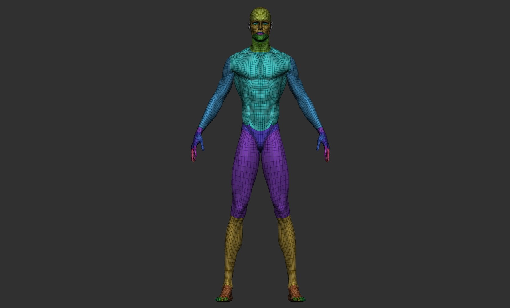 Transhumanist Realistic Low Poly 3D Model - TurboSquid 2260367
