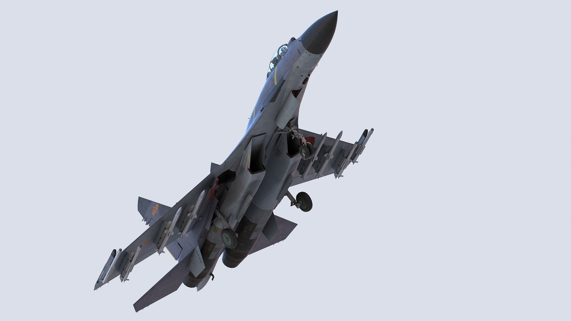 3D Chinese J11 Fighter Jet - TurboSquid 2318509