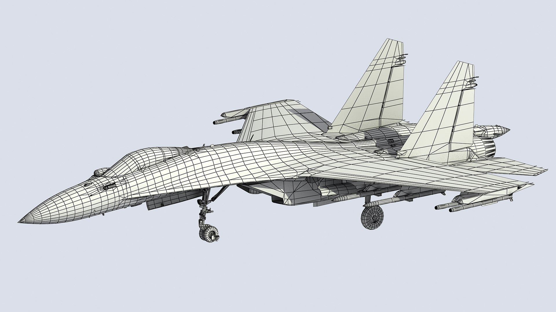 3D Chinese J11 Fighter Jet - TurboSquid 2318509