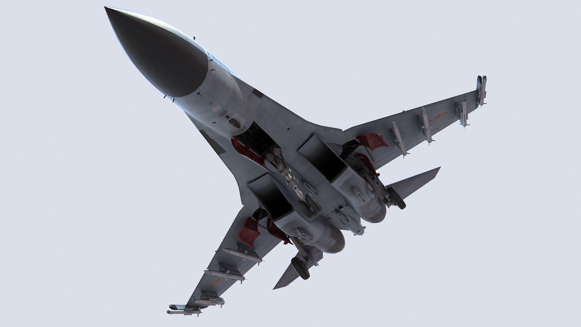 3D Chinese J11 Fighter Jet - TurboSquid 2318509