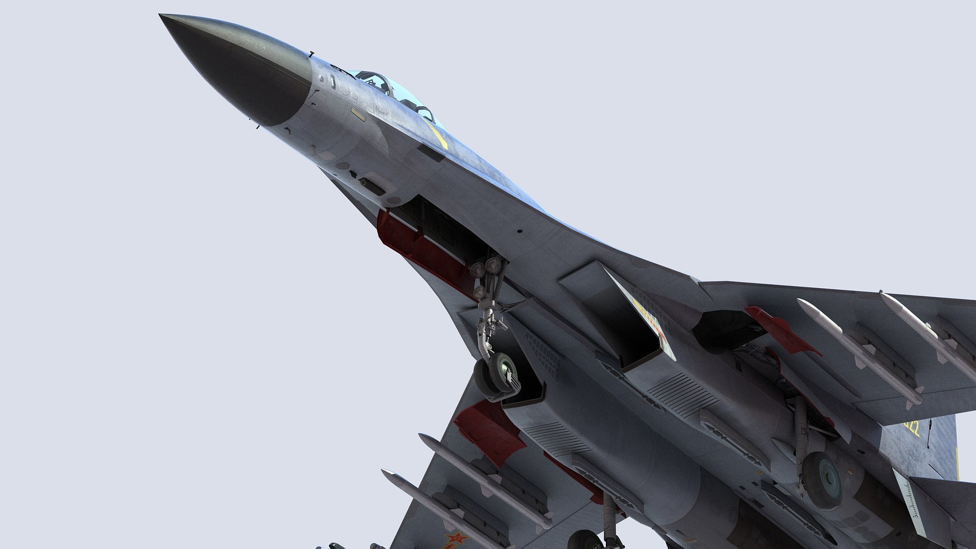 3D Chinese J11 Fighter Jet - TurboSquid 2318509