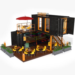 Download 3D Coffee Shop SketchUp Models - TurboSquid