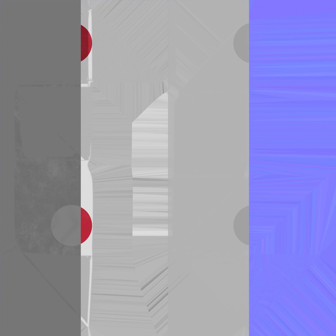 3D Flag Folded Triangle Japan Model - TurboSquid 1570914