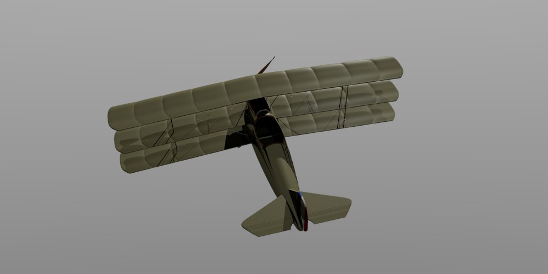 Free Aircraft Curtiss 18-t 3d Model