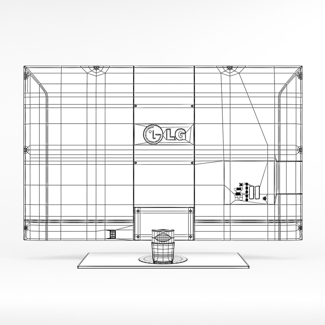 Led Lcd Television Tv 3ds