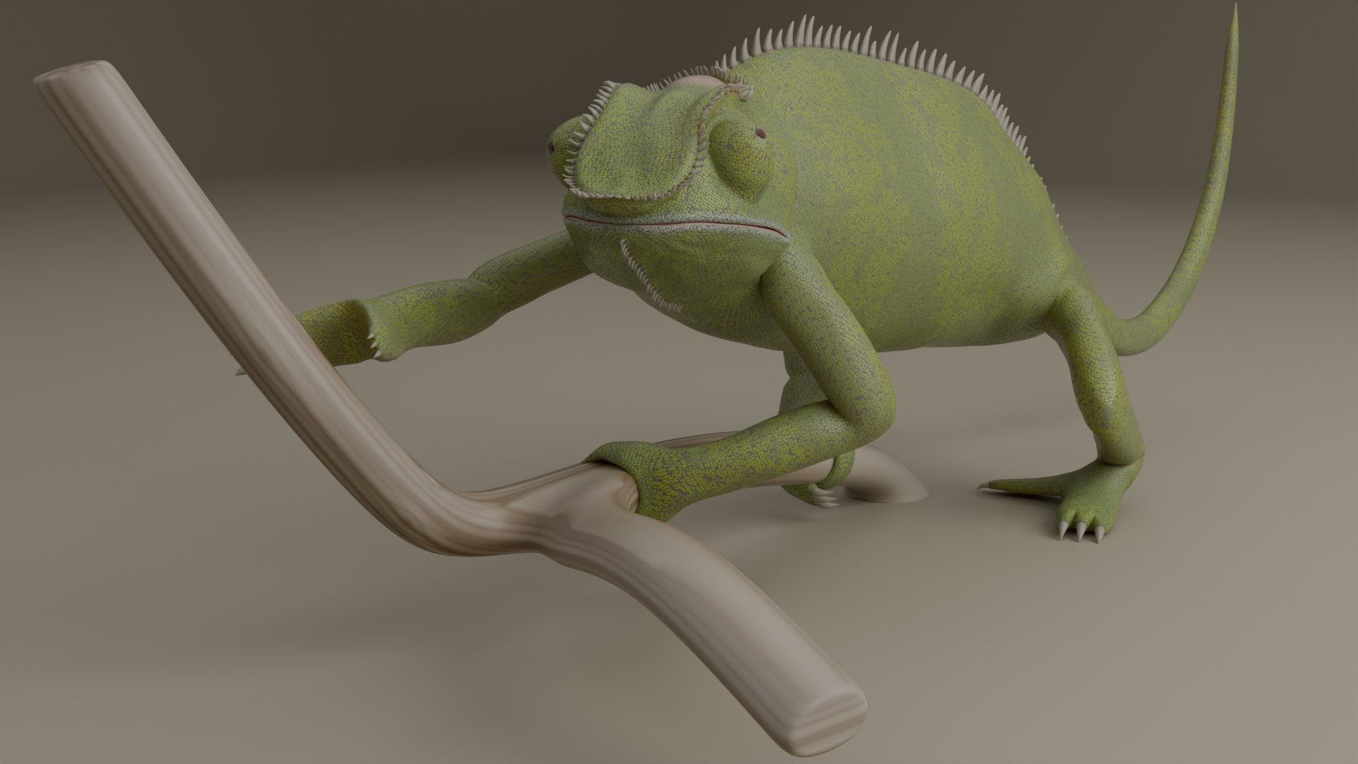 3D Chameleon - TurboSquid 2175583