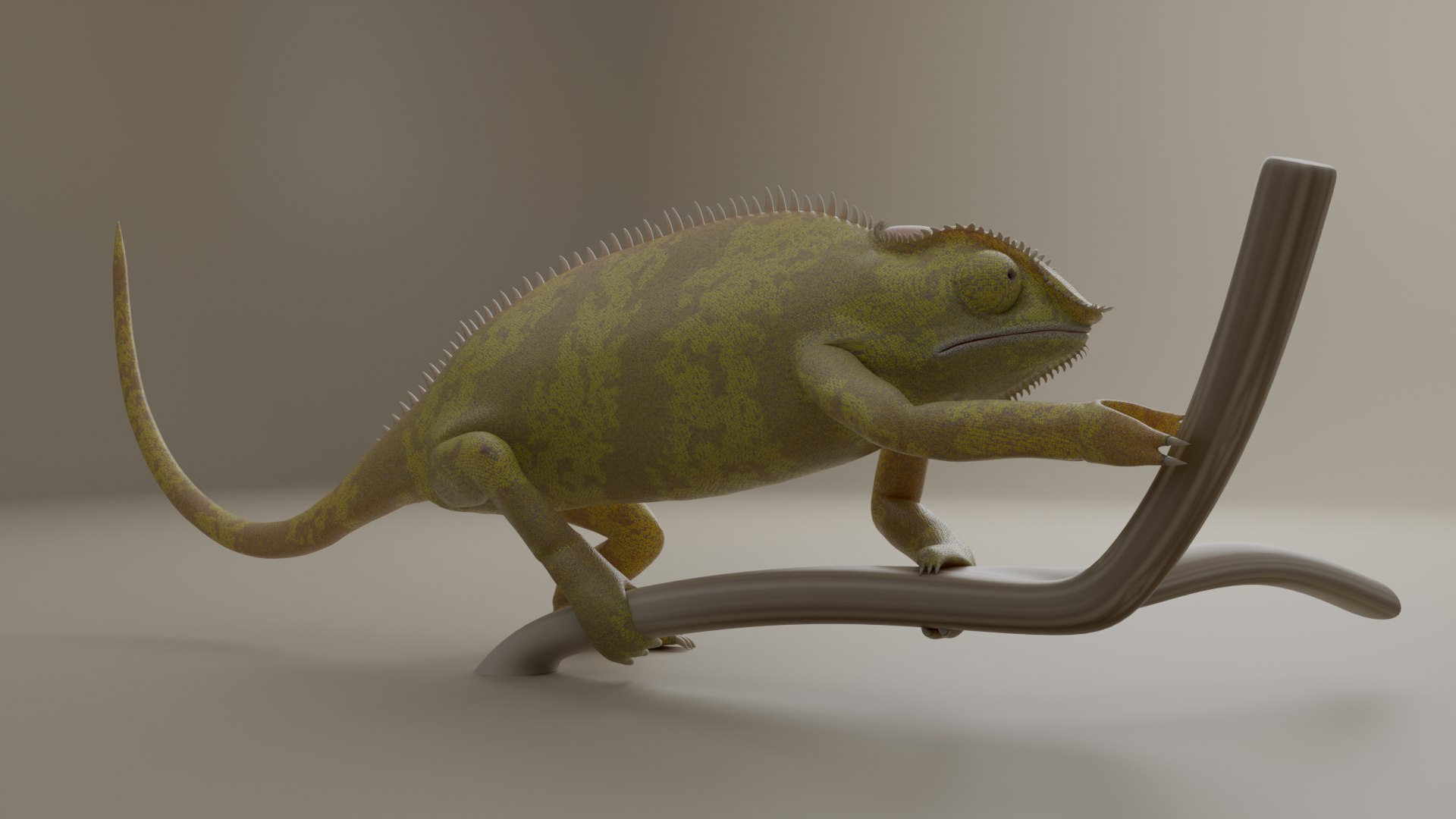 3D Chameleon - TurboSquid 2175583
