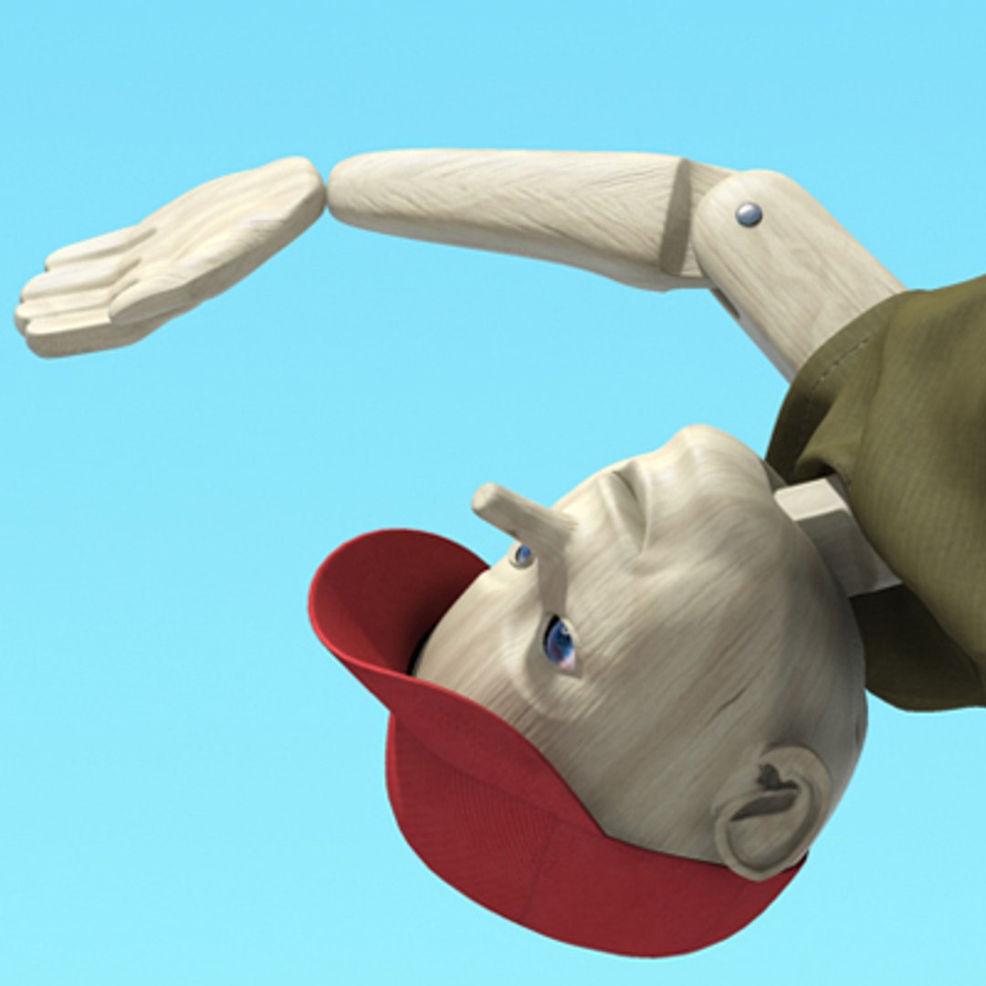 3d Cloth Puppet Model