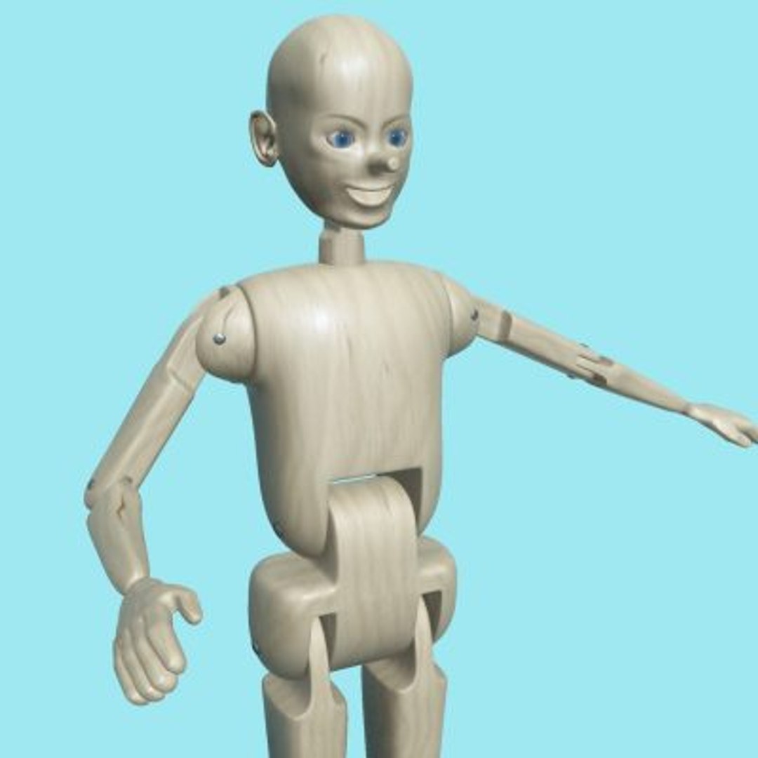 3d Cloth Puppet Model