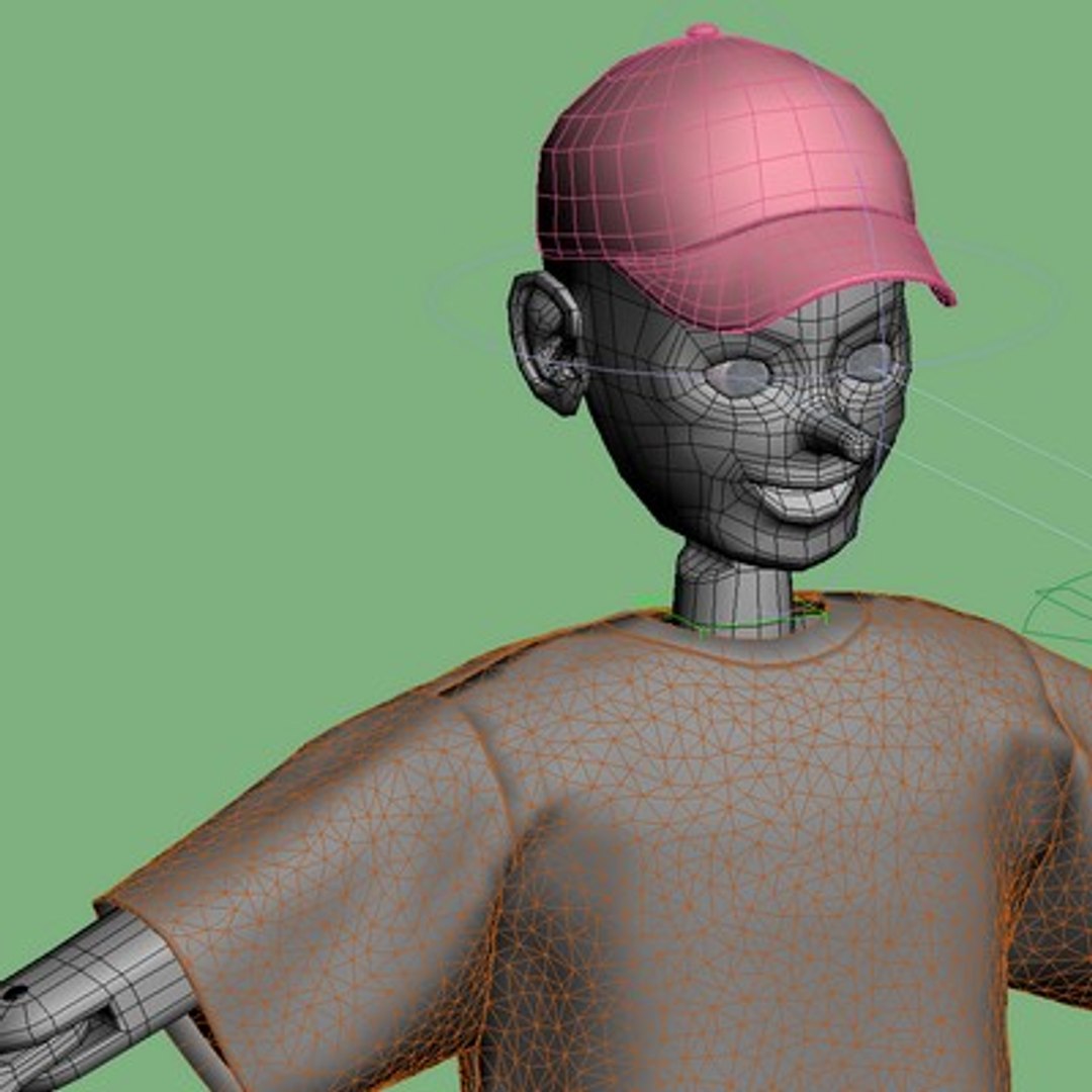 3d Cloth Puppet Model