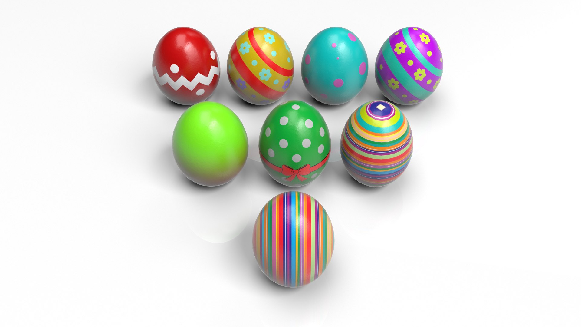 Easter Eggs 3D Model - TurboSquid 1164674
