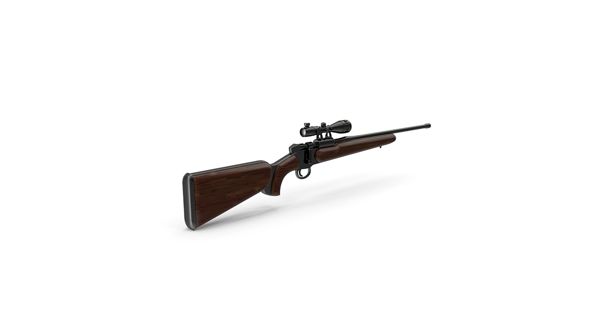 Hunting Rifle 3D - TurboSquid 2138300