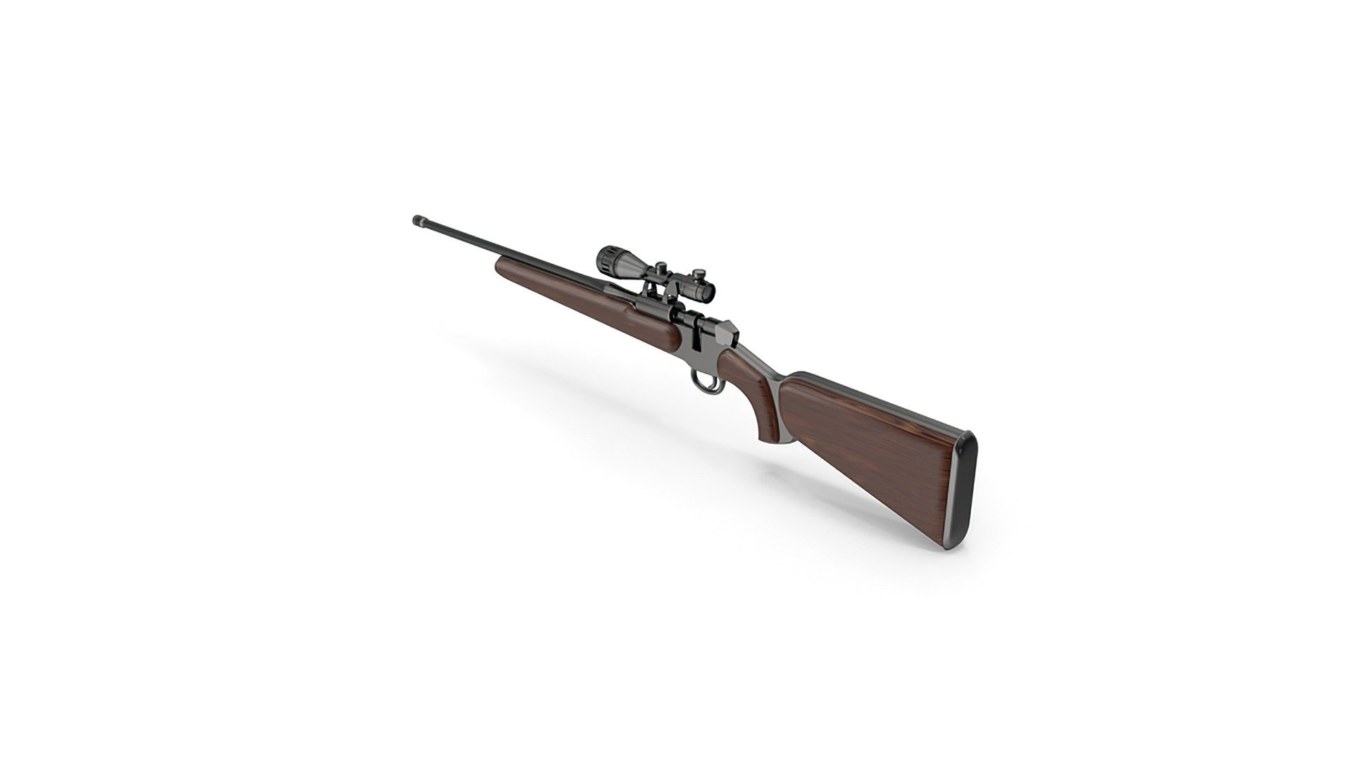 Hunting Rifle 3D - TurboSquid 2138300