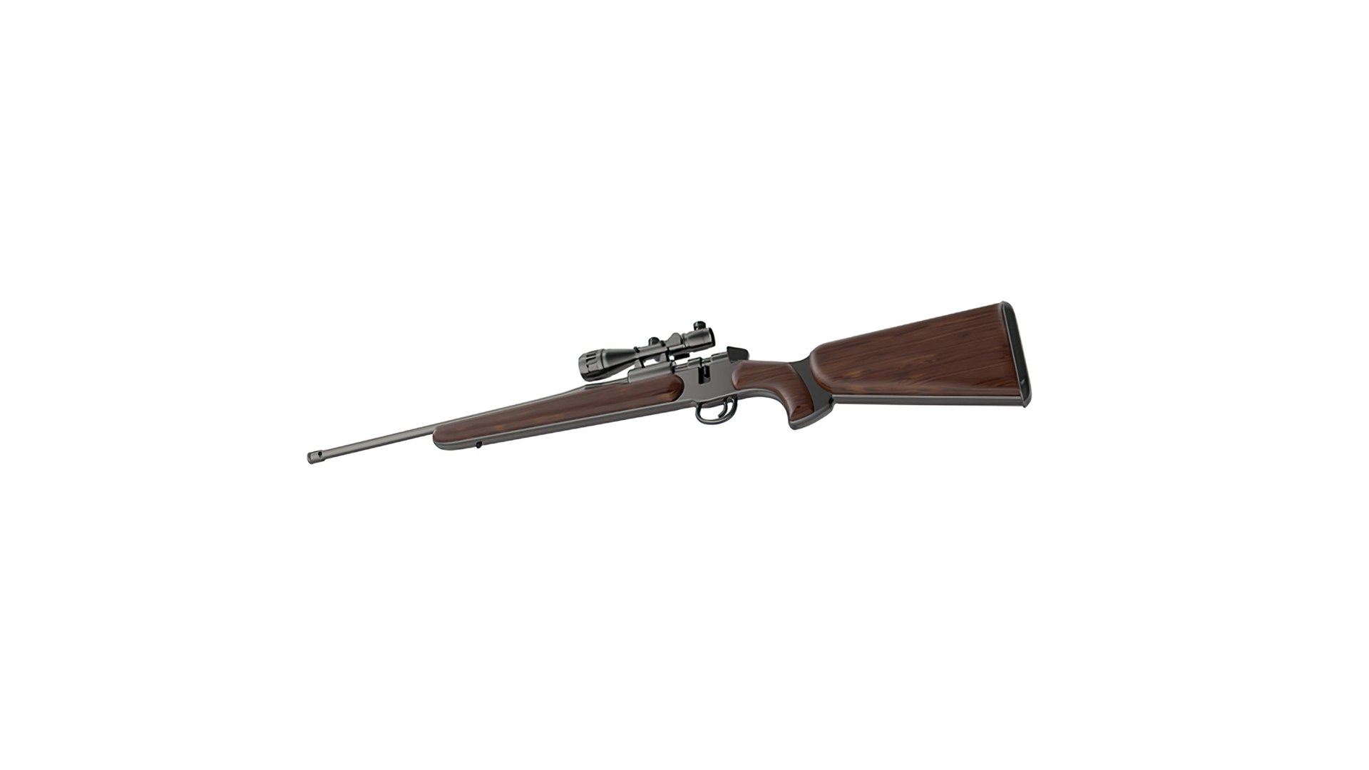 Hunting Rifle 3D - TurboSquid 2138300