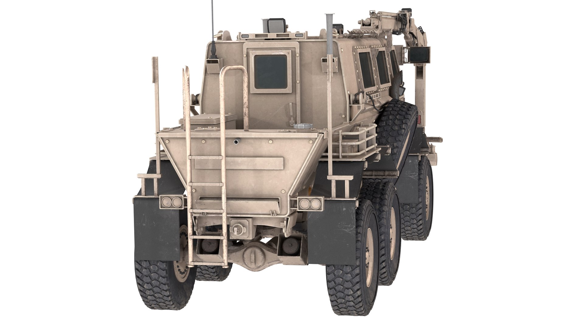 3D Buffalo MRAP - TurboSquid 2262902