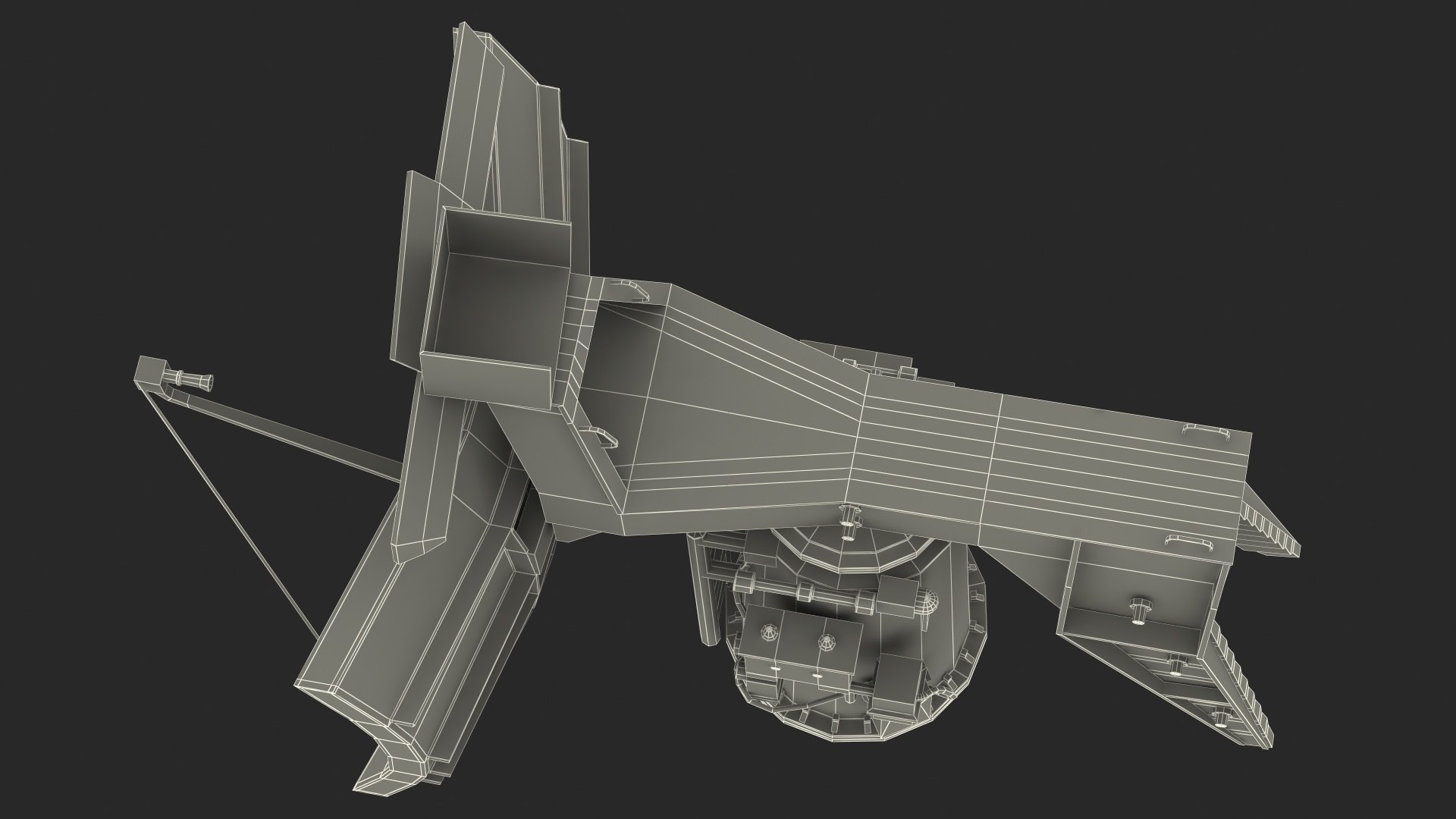 3D Military Ship Radar - TurboSquid 1548375