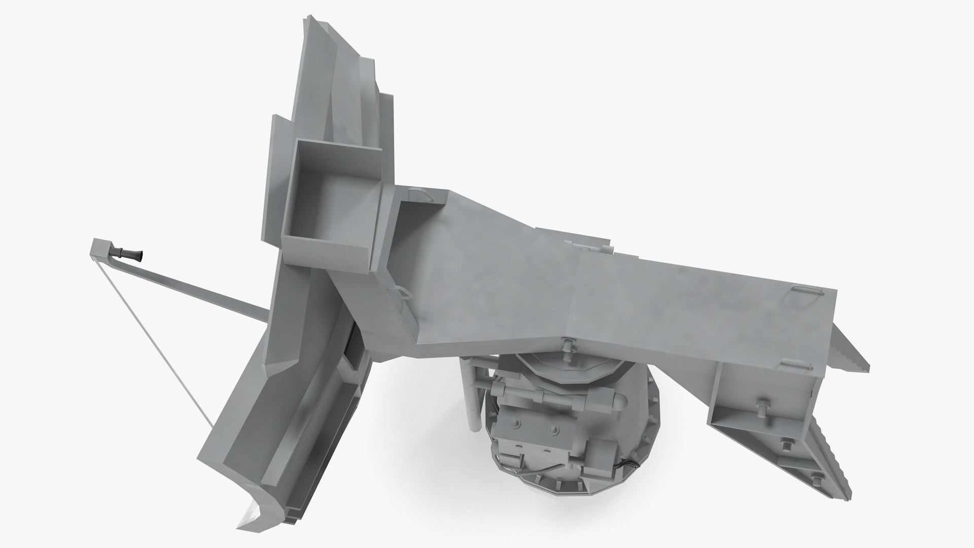 3D Military Ship Radar - TurboSquid 1548375