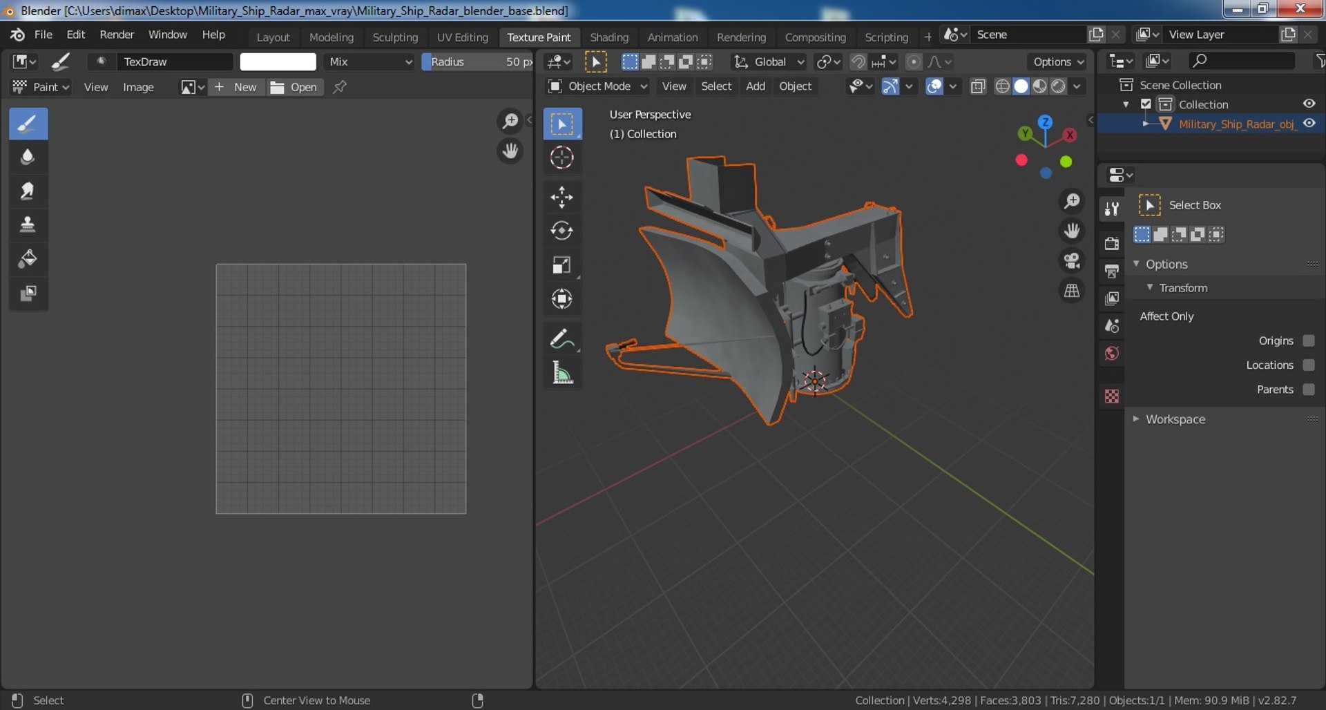 3D Military Ship Radar - TurboSquid 1548375