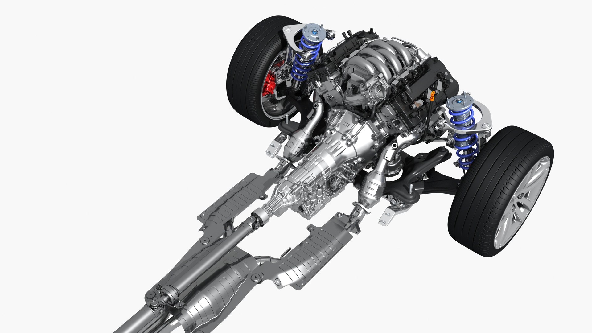 SUV Chassis X-Ray 02 Model - TurboSquid 2052513