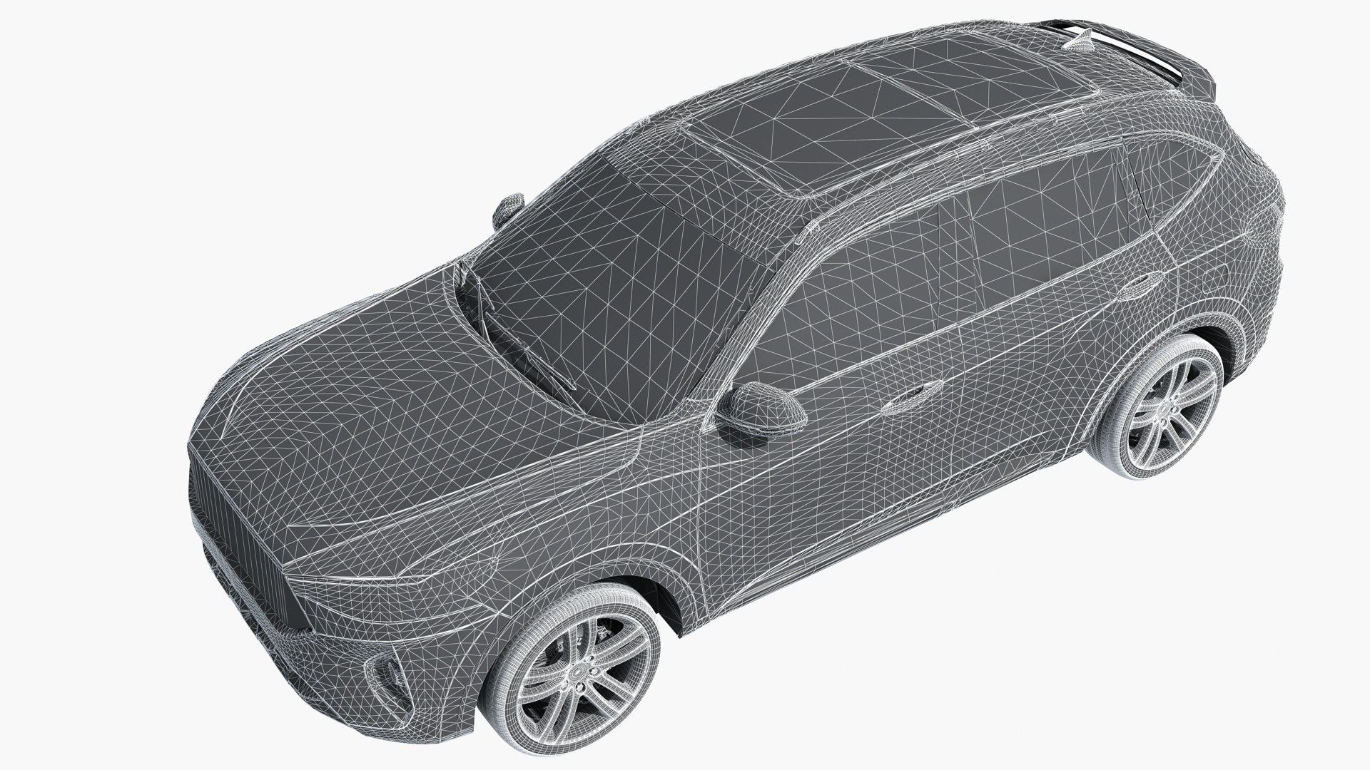 SUV Chassis X-Ray 02 Model - TurboSquid 2052513