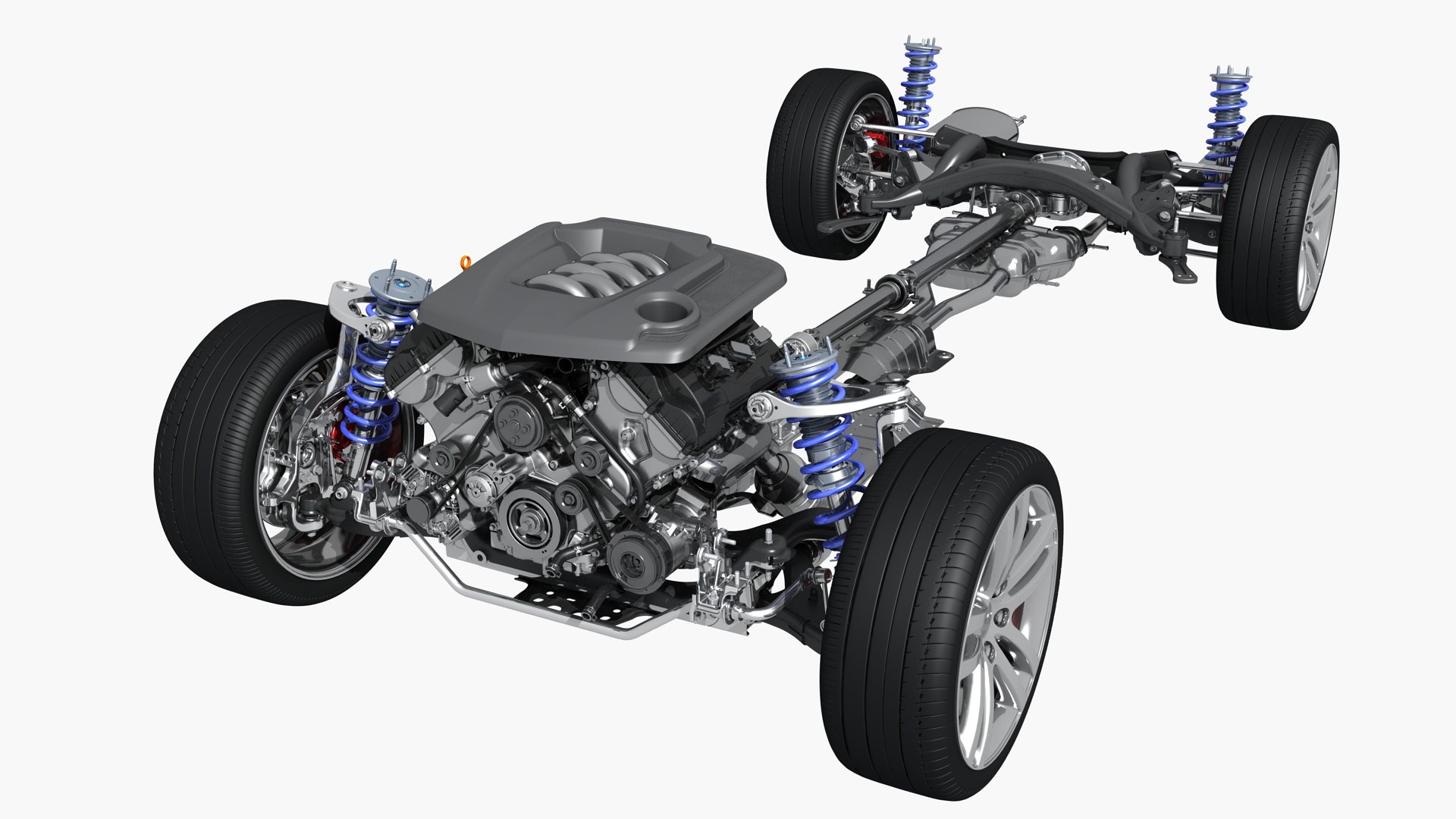 SUV Chassis X-Ray 02 Model - TurboSquid 2052513