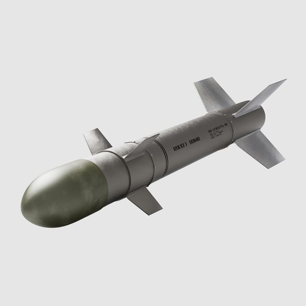 Rocket Weapon Bomb Missiles 3D model - TurboSquid 1865149