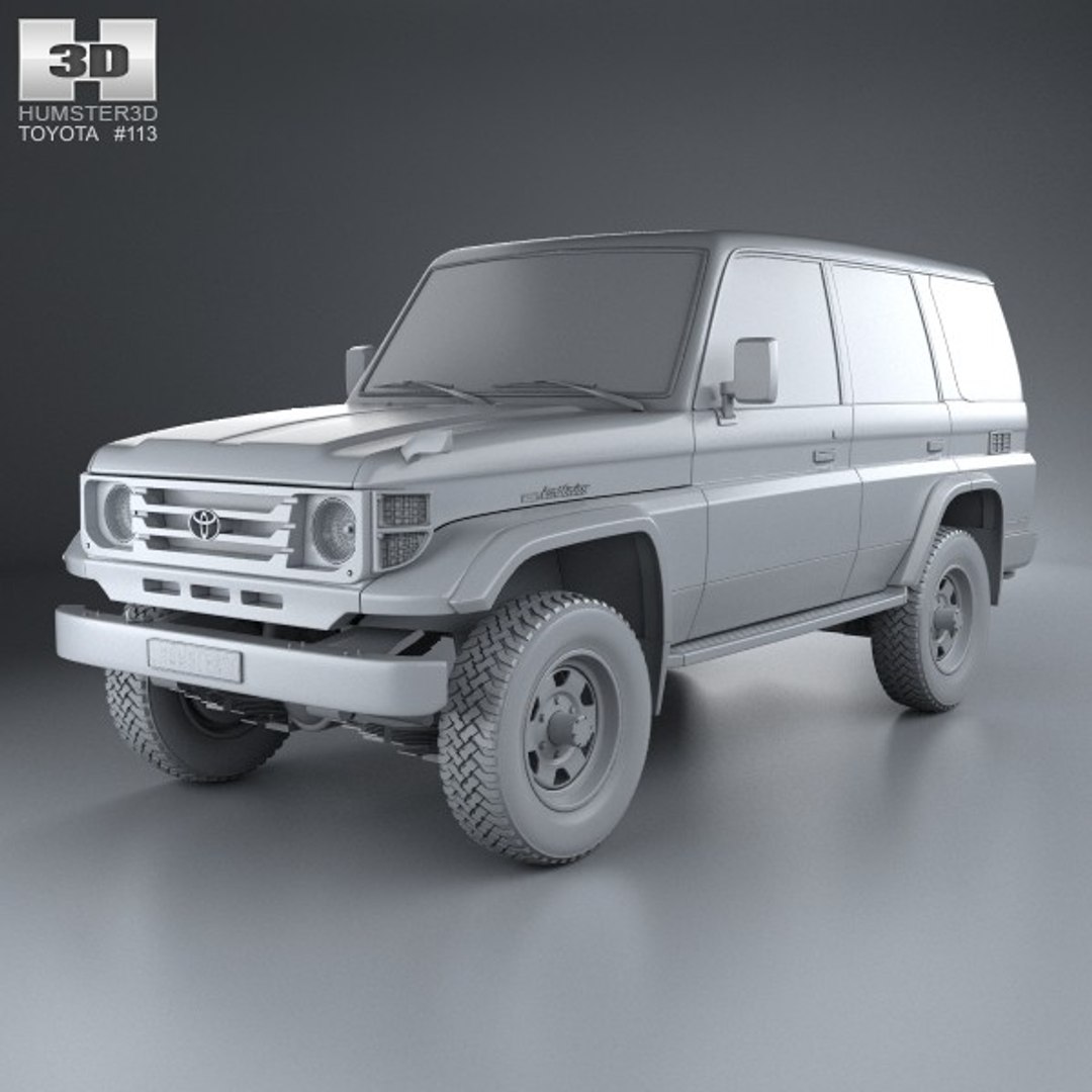 3d Model Toyota Land Cruiser