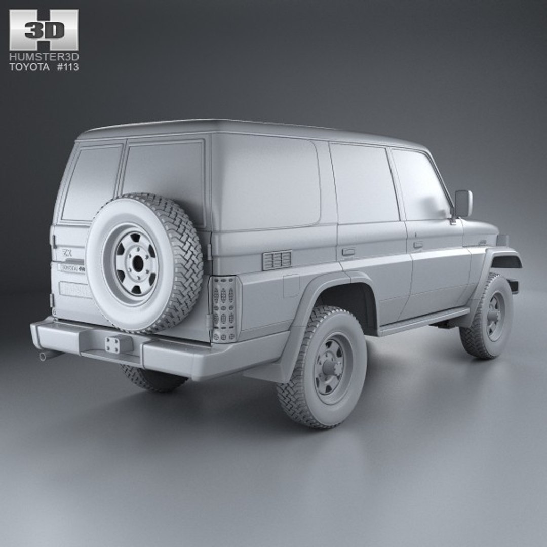 3d Model Toyota Land Cruiser