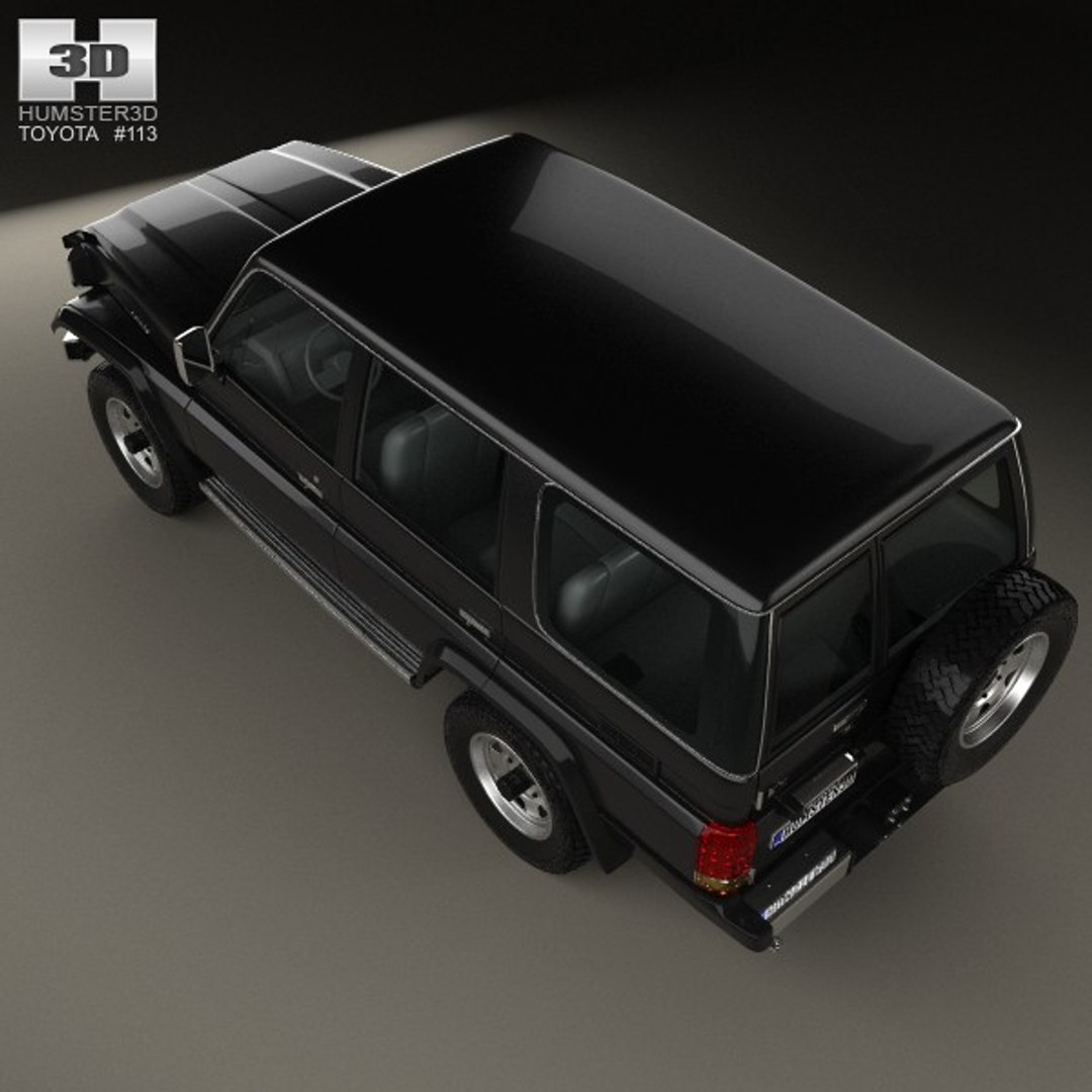 3d Model Toyota Land Cruiser