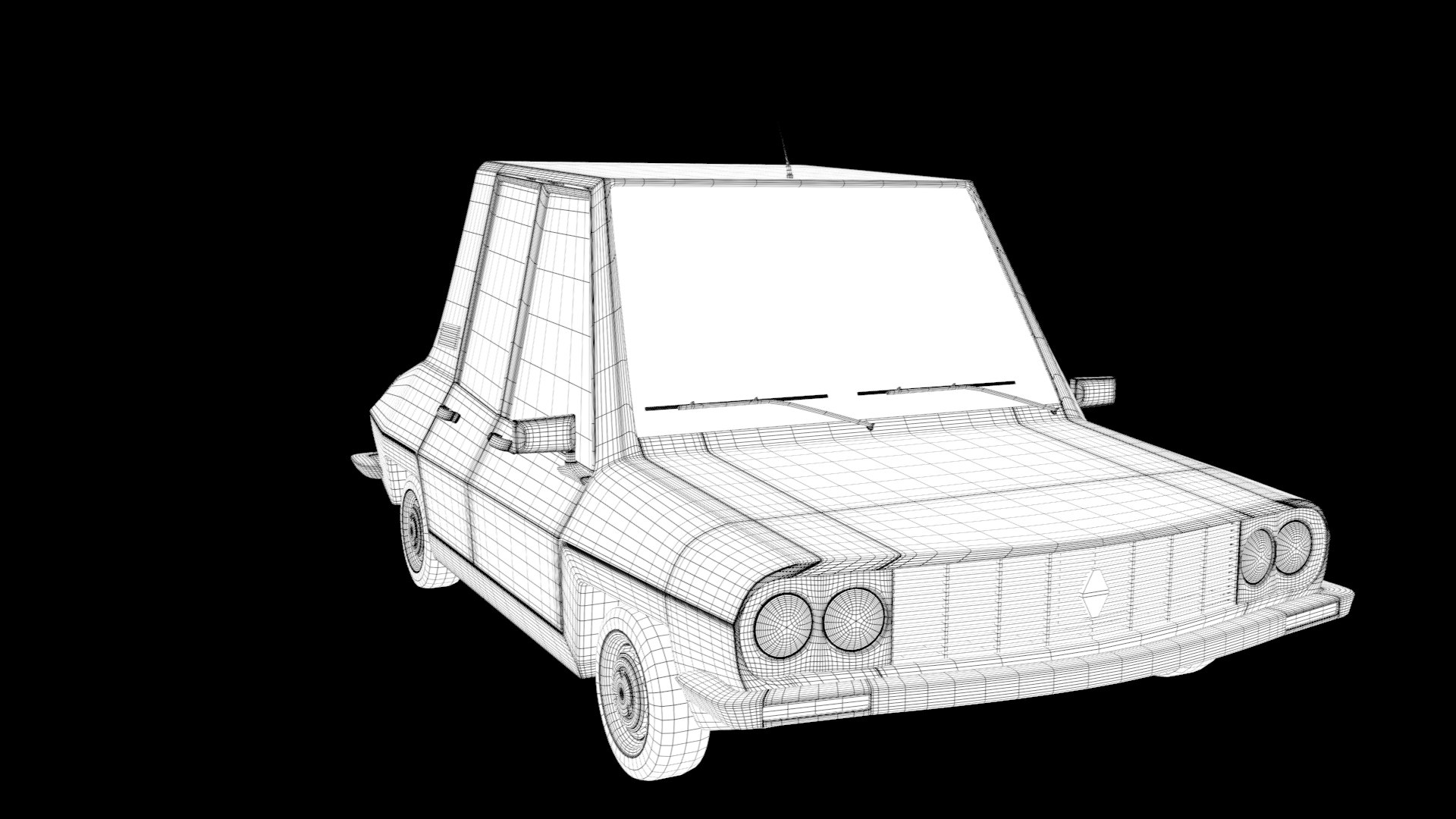 3D Cartoon Car Toros model - TurboSquid 1730090