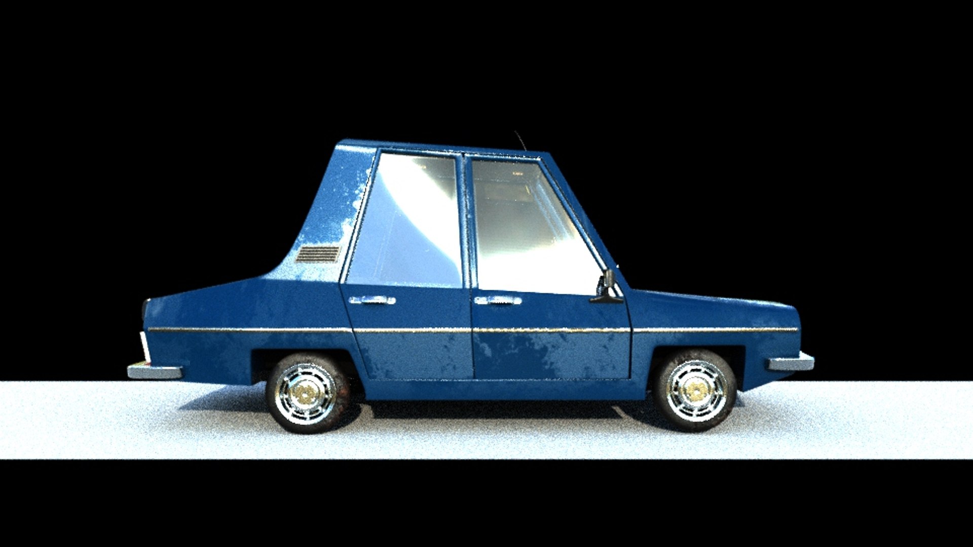 3D Cartoon Car Toros model - TurboSquid 1730090