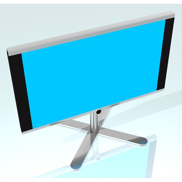 modern tv 3d model