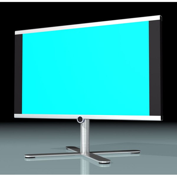 modern tv 3d model