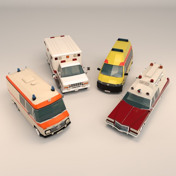 Collection Ambulance 3D Models for Download | TurboSquid