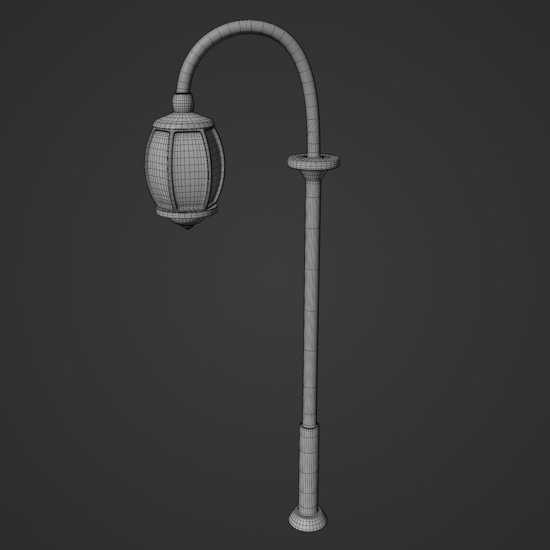 Cartoon Street Light 7 3D Model - TurboSquid 2054289