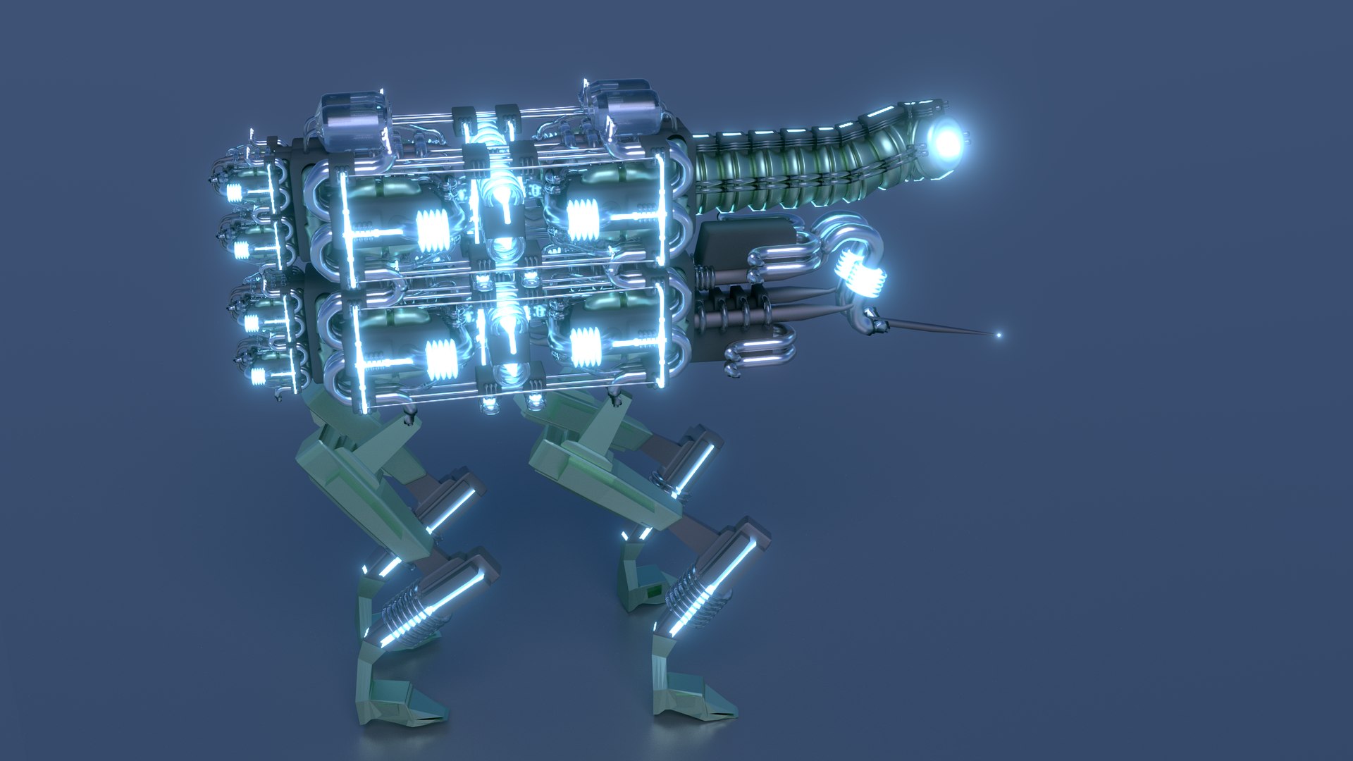 robot medical 3d model