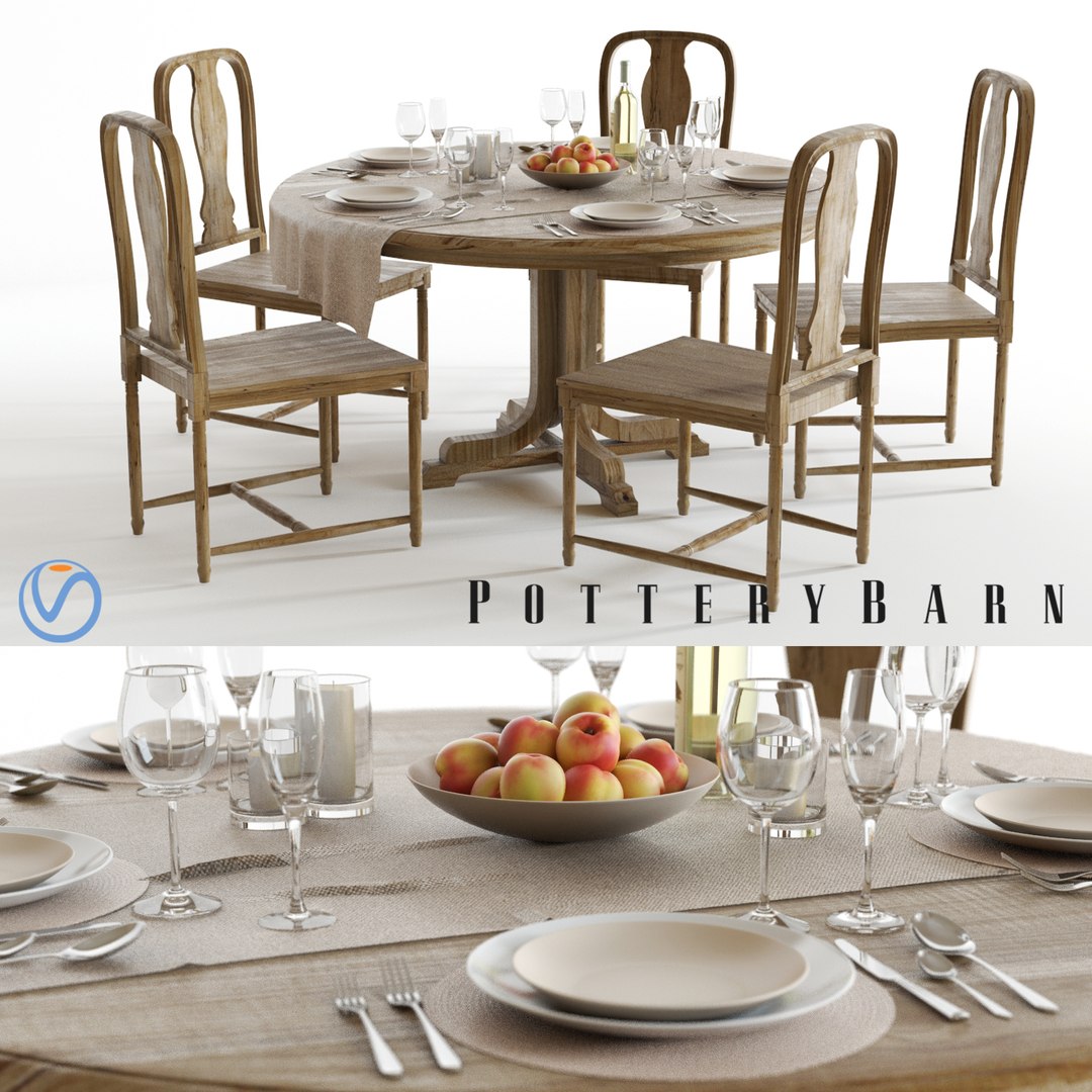 Linden pottery barn table store
