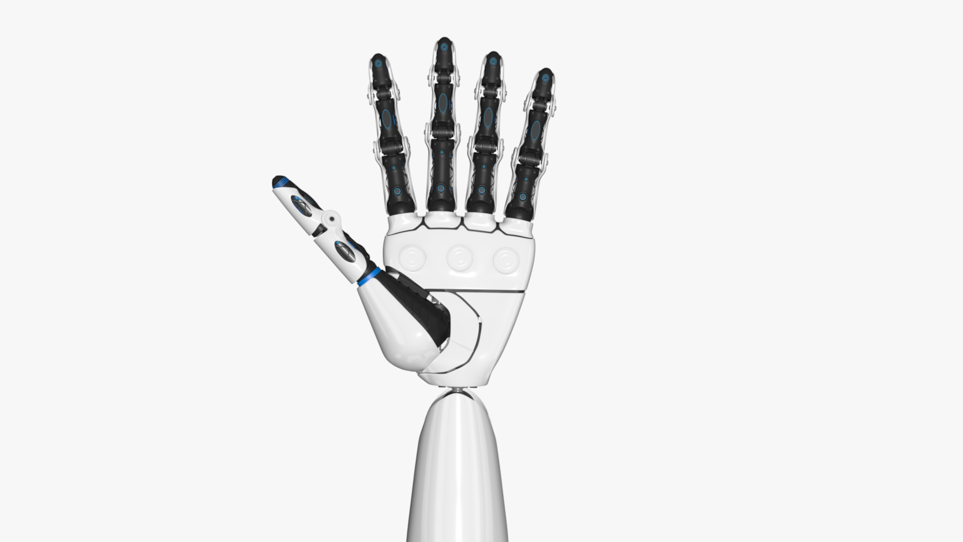 3D White Human Shaped Robot Hand - TurboSquid 2111611 3D White Human Shaped Robot Hand - TurboSquid 2111611