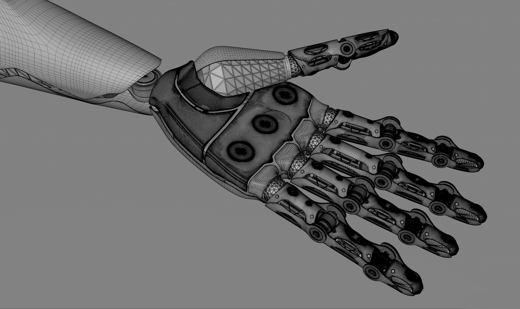 3D White Human Shaped Robot Hand - TurboSquid 2111611 3D White Human Shaped Robot Hand - TurboSquid 2111611
