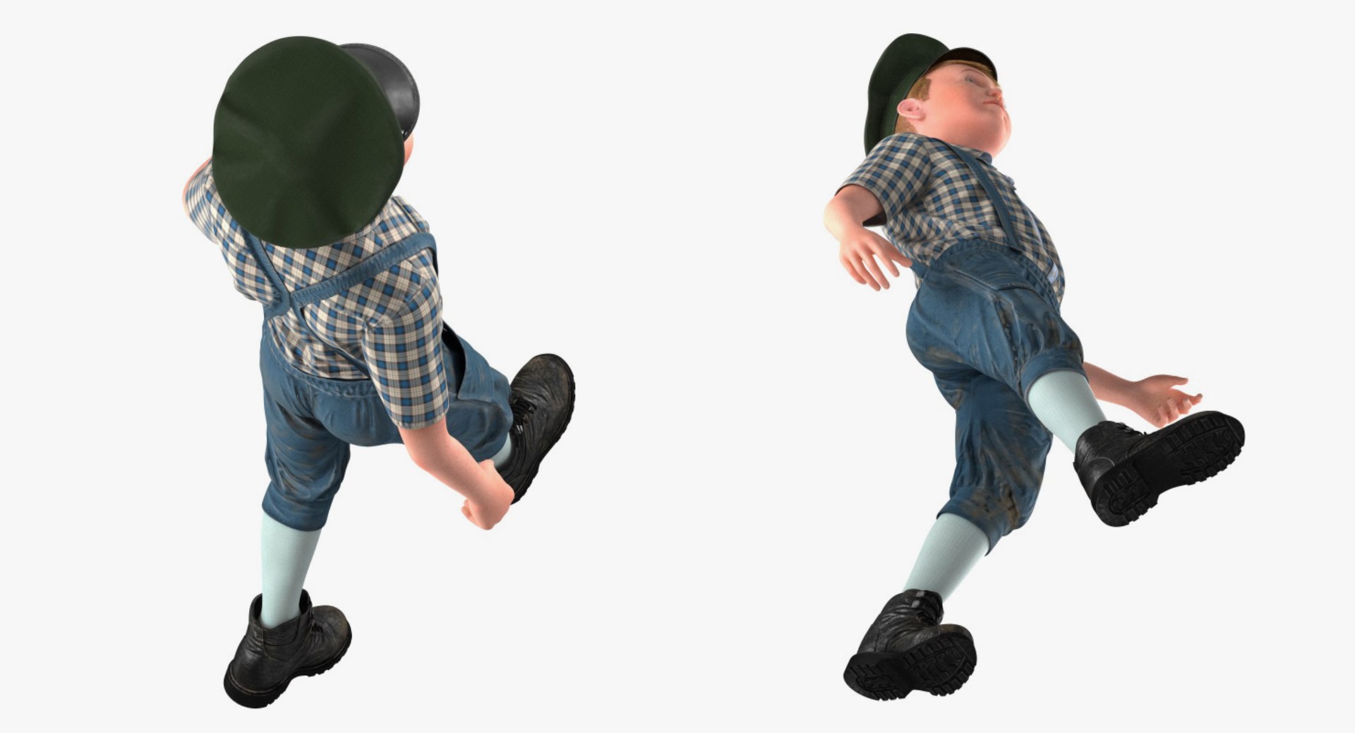 Realistic child boy rigged 3D - TurboSquid 1312224