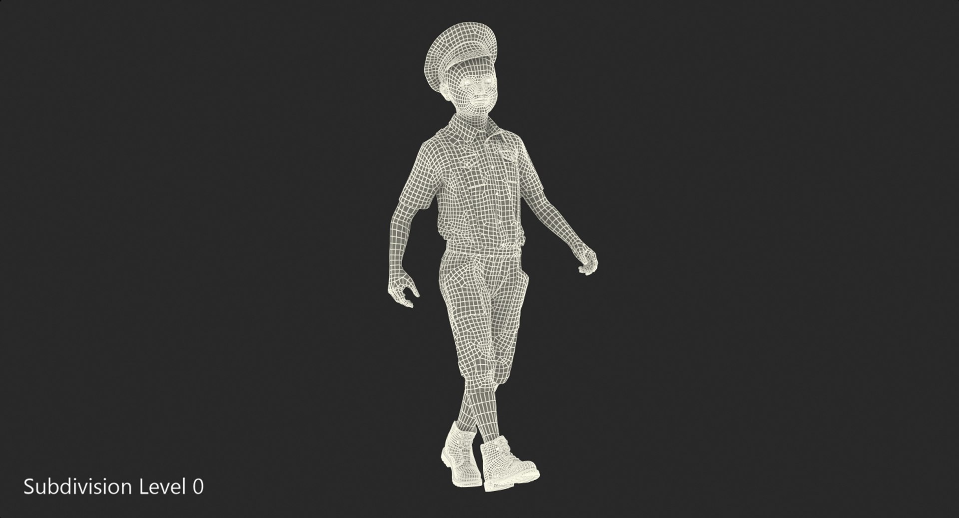 Realistic child boy rigged 3D - TurboSquid 1312224