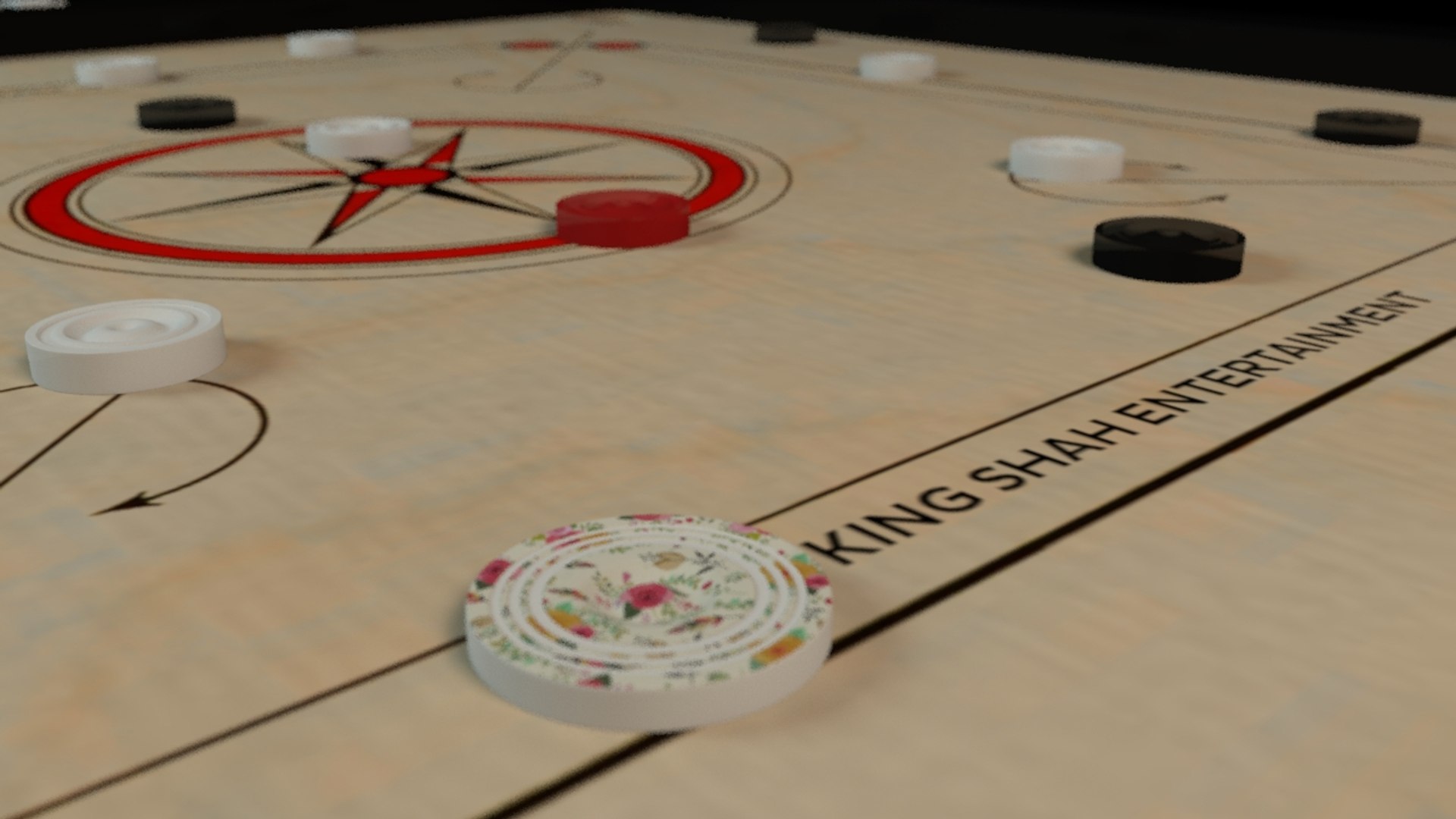 Carrom Board 3D Model - TurboSquid 1332809