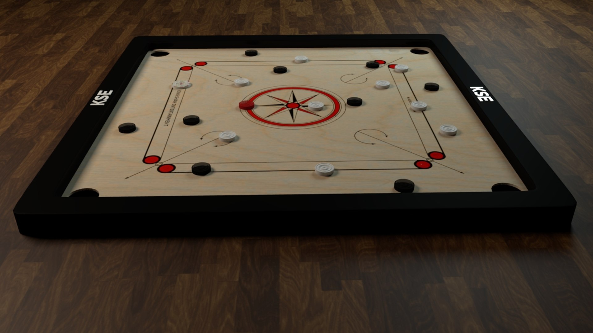 Carrom Board 3D Model - TurboSquid 1332809