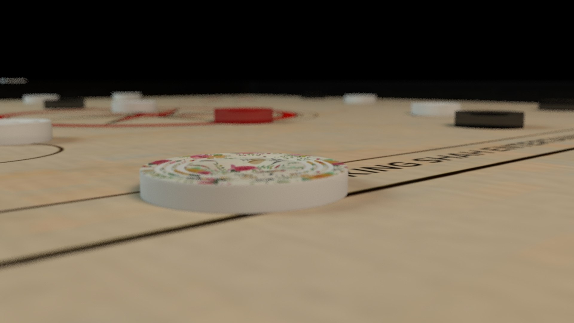 Carrom Board 3D Model - TurboSquid 1332809