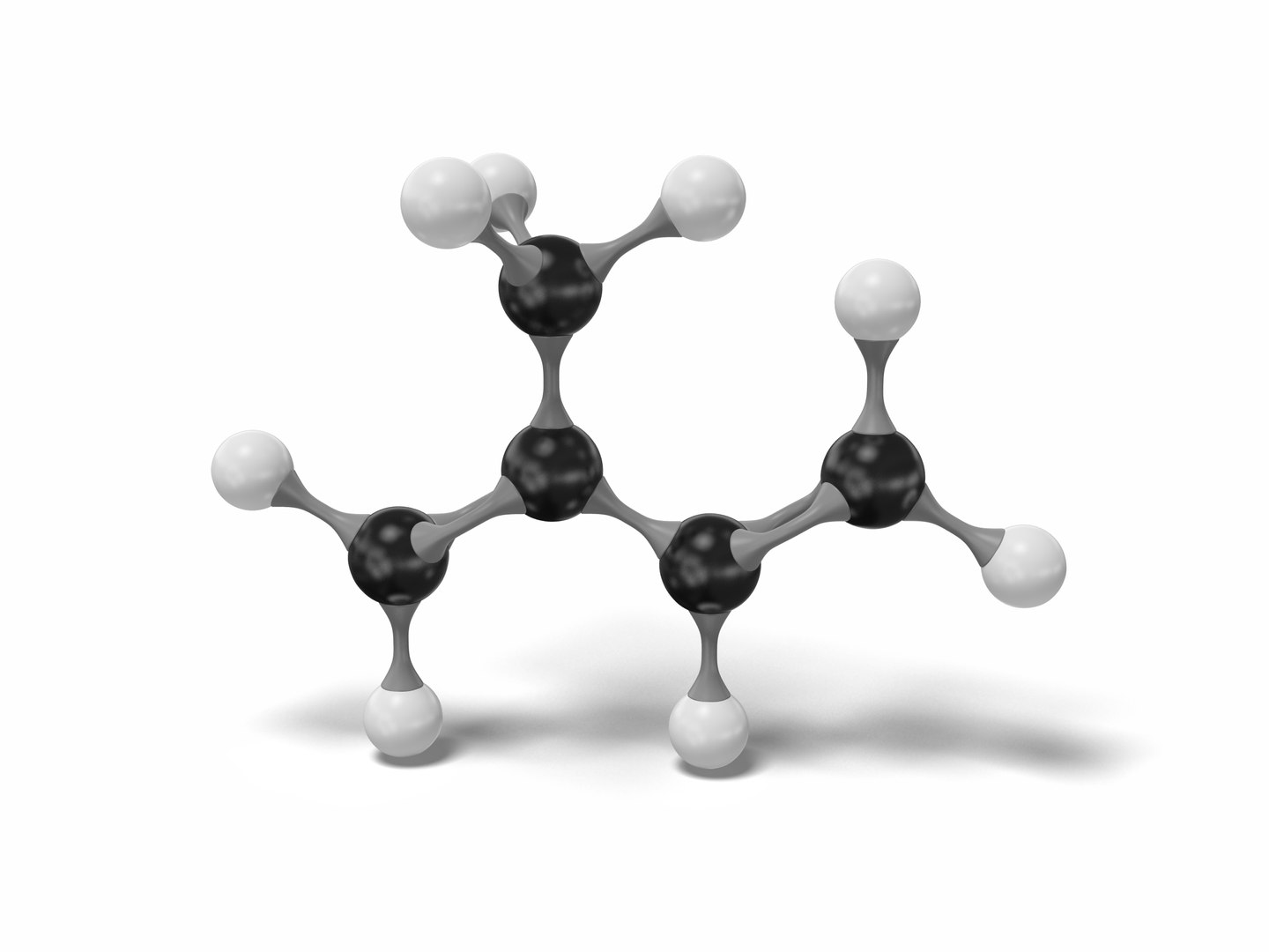 Rubber Isoprene C5h8 Modeled Model - TurboSquid 1542534